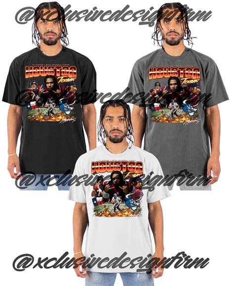 Cj Stroud 90s Graphic Tee Texans Houston Football Garment Dye Shaka