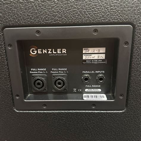 Genzler Bass Array 12 3 Pre Owned Bass Direct