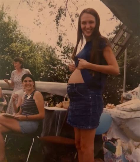 Hippie Teen Mom 2000s Donne Incinte Incinta Donna