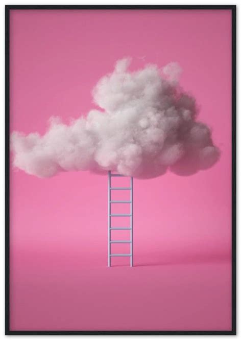 Sky High Ladder Poster Size 70 X 100 Cm Portrait Vertical Size