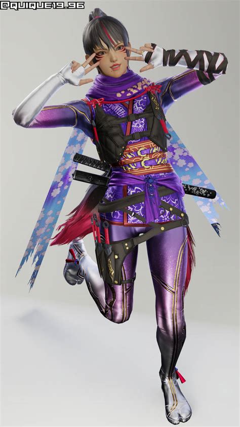 Tekken Kunimitsu Peace Pose T7 Outfit No Mask By Quique19 96 On Deviantart
