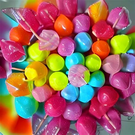 Premium Ai Image Swril Candy