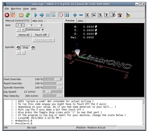 LinuxCNC New User Experience LinuxCNC