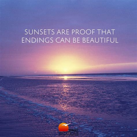 Beautiful Beach Sunset Quotes