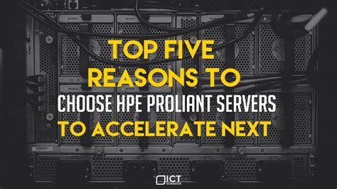 Reasons Why Buy Hpe Proliant Servers Ictd Sri Lanka