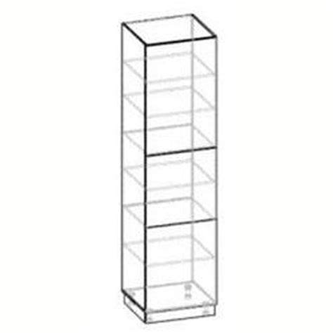 Модуль пенал 60 см під духовку висотою 213 5 см для тумб 92 для кухні медісон фарбована мдф