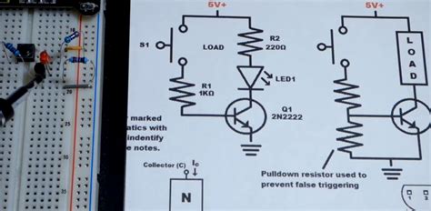 2n2222 Transistor Pinout Electronicshacks
