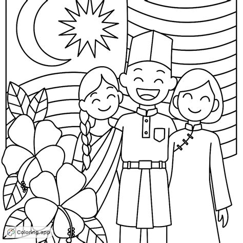 Cultural Unity Celebration Online Coloring Tool Coloringapp