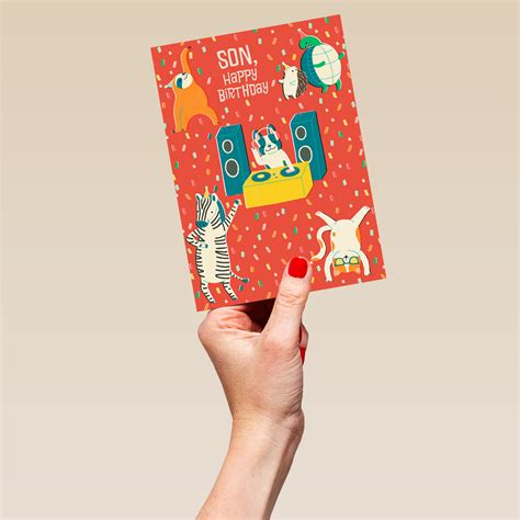 Personalised For Son Card Hallmark
