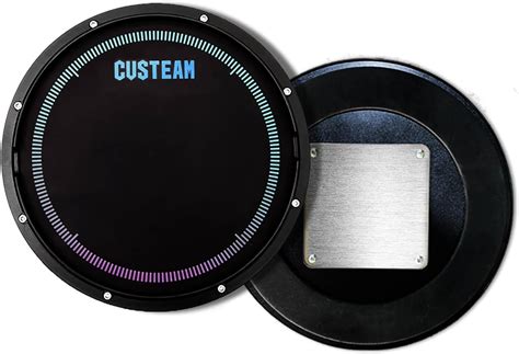 Custeam Snare Drum Practice Pad 12inch Silent Drum Pads