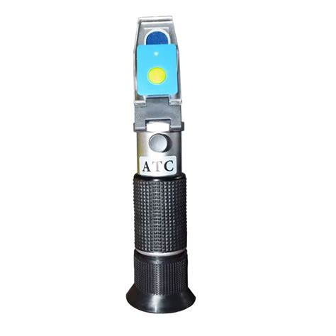 Wine Refractometer With Led Light 0 40 Brix 0 25 Abv