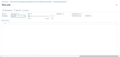 getting started with azure data lake analytics