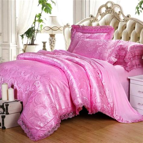 Elegant Girls Fuchsia Pink Yorkshire Rose Pattern Sexy Lace Design High