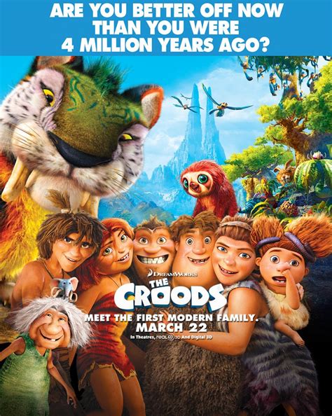 The Croods Motion Plakat