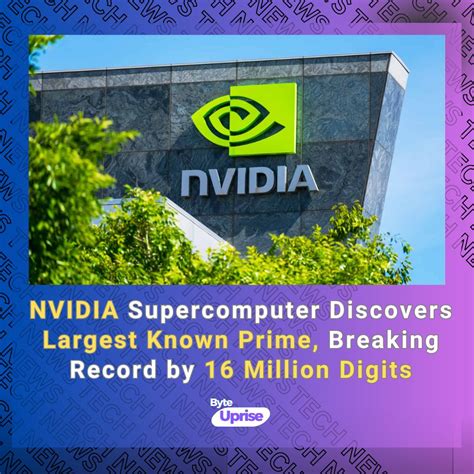 Byteuprise On Linkedin Technews Innovation Techtrends Technology Primenumbers Nvidia