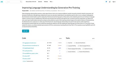 딥러닝 논문구현 참고 Papers With Code