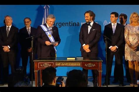 Alberto Fernández Tomó Juramento A Los Ministros Del Nuevo Gobierno