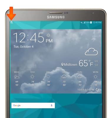 Samsung Galaxy Tab S T A Insert SIM Memory Card AT T