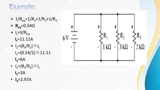Voltage And Current Division Rule PPTX