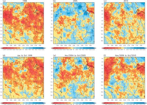 Teleconnection Maps Given By The Simultaneous Correlation For The Download Scientific Diagram