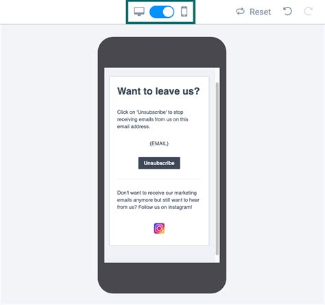 customize an unsubscribe page to integrate into your email campaigns brevo help center
