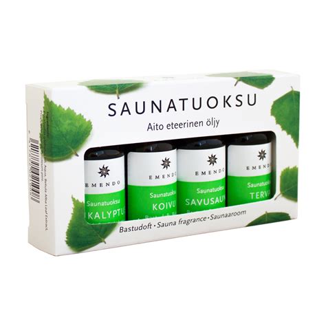 Emendo Sauna Kabouter Met Etherische Olie Eucalyptus Zwemlandnl