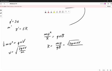 Solved A Singly Charged Ion Of Mass M Is Accelerated From Rest By A