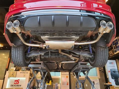 아반떼 Ad 스포츠 퍼포먼스에 준비엘 가변배기 퍼포먼스를 더하다 가변 듀얼 머플러 튜닝 With 덱스크루 청주 네이버 블로그