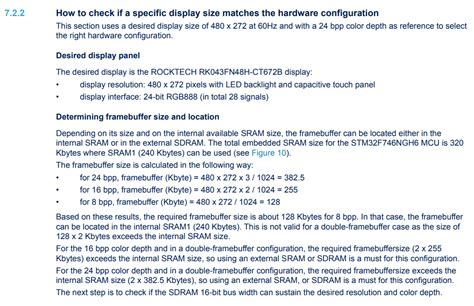Solved Stm32h7b0 Create Double Buffered Config For 1 Laye