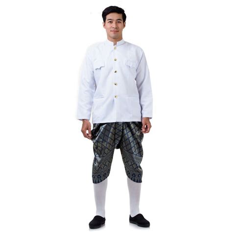 Traditional Thai Mens Wedding Outfit Lao Khmer Loi Etsy Mens