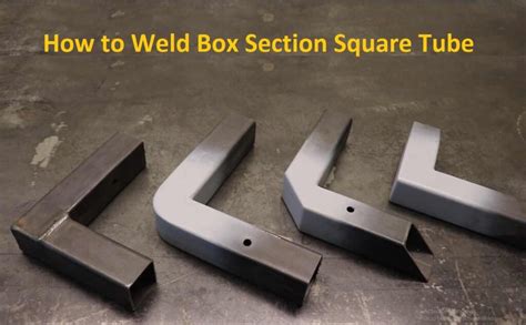 Types Of Corner Joints For Square Tube Welding Of Welders