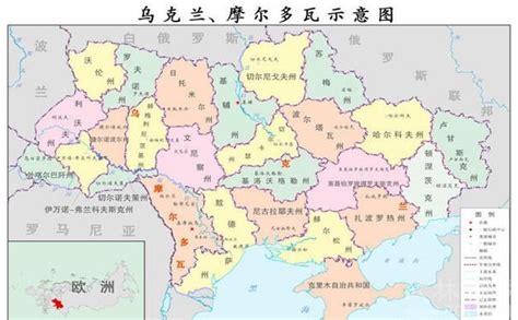 烏克蘭地圖 烏克蘭地理位置概況介紹 壹讀