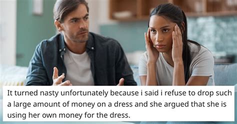 Man Refuses To Let Fiancee Get 1k Wedding Dress She Finds Post And