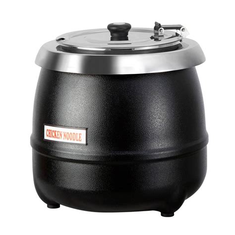 10-1/2 qt. Black Soup Kettle – Chefs Supreme