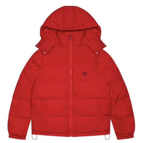 Trapstar Mens Red Coat Depop