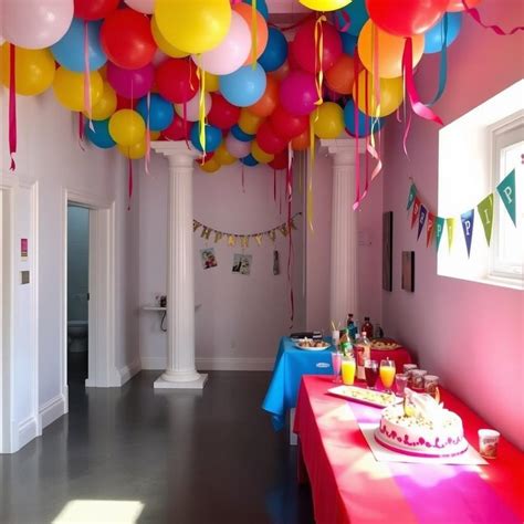 Vibrant Party Room Celebrate In Style