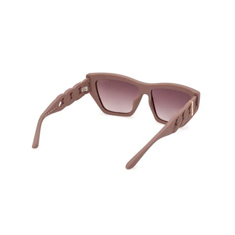 Guess Gu 00111 58f Matte Beige Sunglasses Woman
