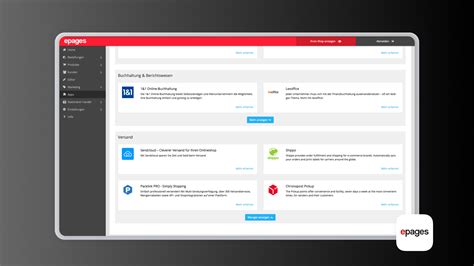 Epages Sendcloud App Store