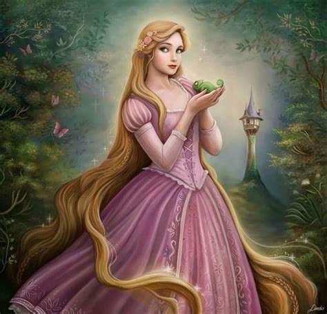 Rapunzel Digital Painting Credit To Dimdraws On Instagram In 2024
