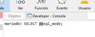 Cómo solucionar MariaDB general error 1364 Field doesn t have default