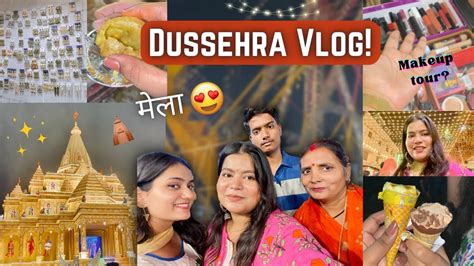 Dussehra Mela Vlog 😍 Diwalog2023 Youtube