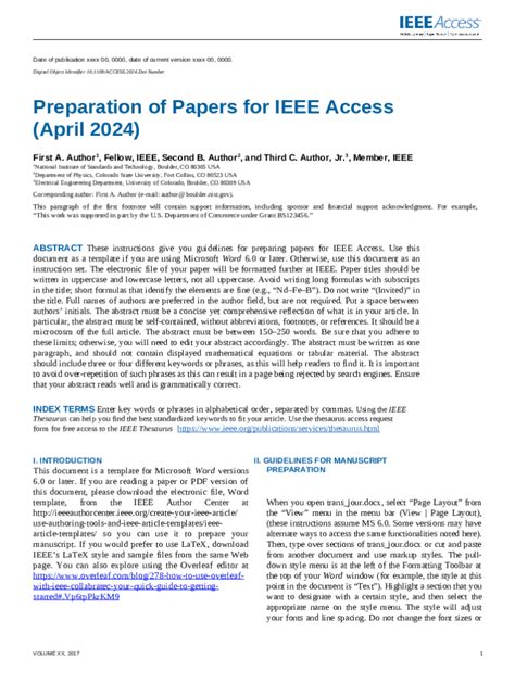 how to avoid overflow using ieeepubid on the first column doc template