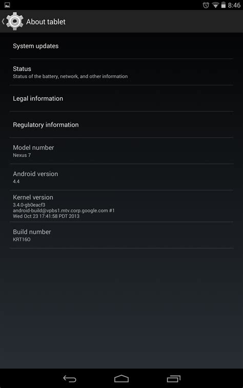 Nexus 7 2012 2013 And Nexus 10 Android 4 4 KitKat Update Rolling Out Starting Today Nexus 4