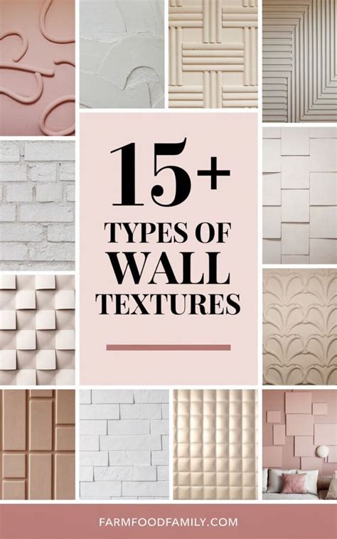 15 Different Types Of Wall Textures That You Need To Know With Photos