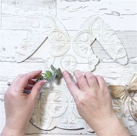Dollar Tree Bunny Craft Video Tutorial Makeable Crafts