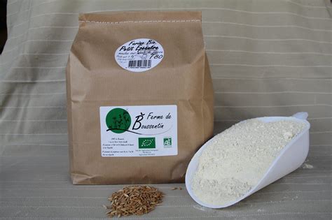 Farine De Blé Semi Complète T80 Ferme De Boussentin