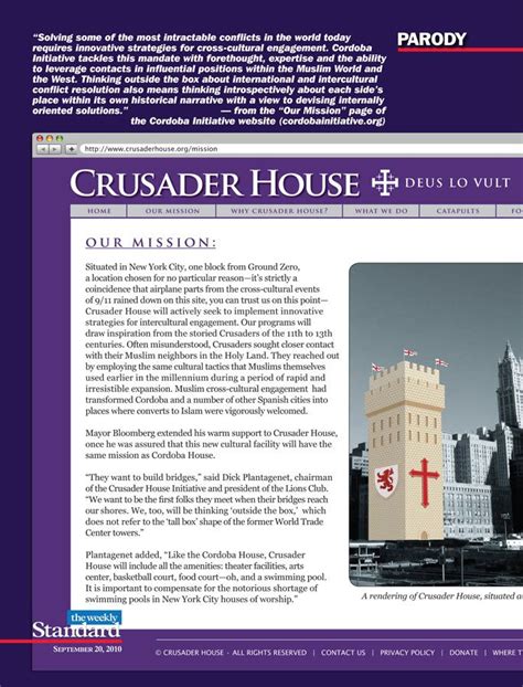 Crusader House Washington Examiner