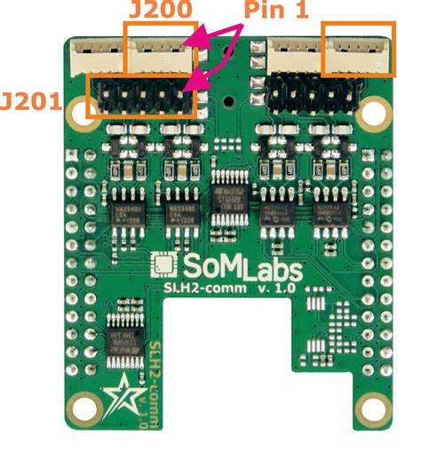 Slh2 Comm Datasheet And Pinout Somlabs Wiki