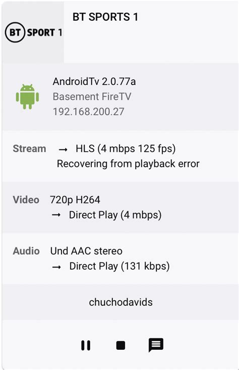 Playback Stops Live Tv Emby Community
