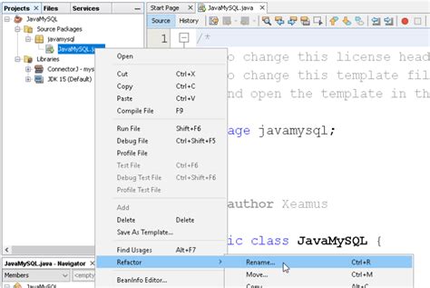 Cómo insertar datos desde una aplicación Java hacia MySQL Cable Naranja